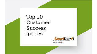 Top 20 Customer Success Quotes at emaze Presentation