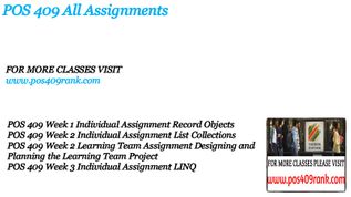 POS 409 RANK Wonderful Education--pos409rank.com at emaze Presentation