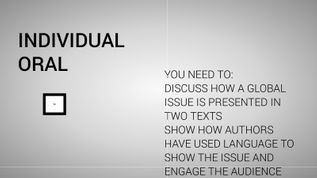 INDIVIDUAL ORAL at emaze Presentation