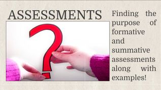 ASSESSMENTS at emaze Presentation