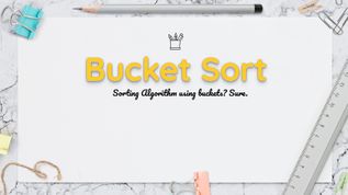 Bucket Sort at emaze Presentation