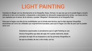 Light Painting at emaze Presentation