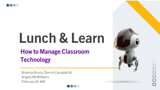 Lunch and Learn at emaze Presentation