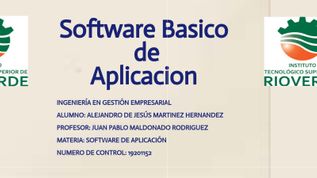 Software Básico de Aplicación at emaze Presentation