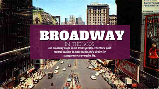 Broadway 1950s at emaze Presentation