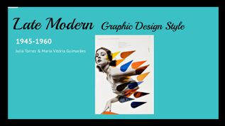 Late Modern Graphic Design Style at emaze Presentation