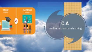 online vs classroom at emaze Presentation