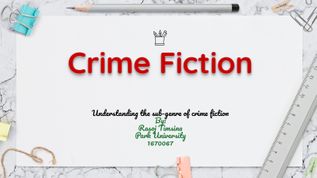 Crime Fiction at emaze Presentation