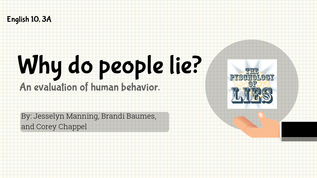 Why do people lie? at emaze Presentation