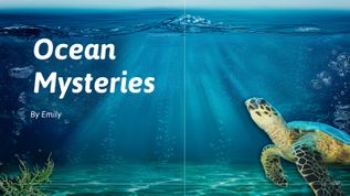 Ocean Mysteries at emaze Presentation