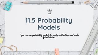 11.5 Probability Models at emaze Presentation
