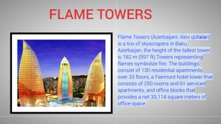 Flame Towers at emaze Presentation