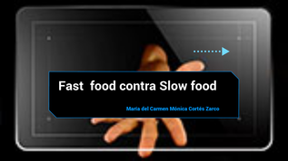 fast food contra slow food at emaze Presentation