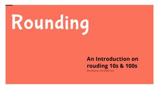 Rounding at emaze Presentation