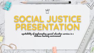 Social Justice Presentation at emaze Presentation