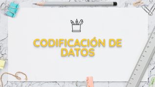 Tipos de codificación de datos at emaze Presentation