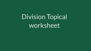 Division Topical worksheet at emaze Presentation