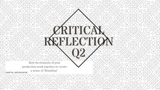 CRITICAL REFLECTION Q2 at emaze Presentation