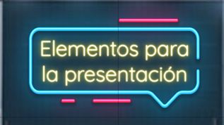 Elementos para la presentación at emaze Presentation