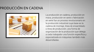 PRODUCCIÓN en cadena at emaze Presentation