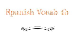 Spanish vocab 4b at emaze Presentation