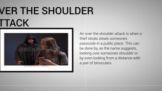 Over the shoulder attack at emaze Presentation