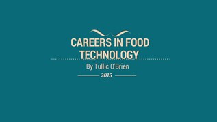 Careers In Food Technology at emaze Presentation