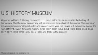 U.S. History Museum at emaze Presentation