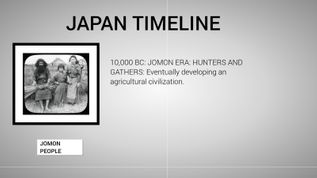 japan timeline at emaze Presentation