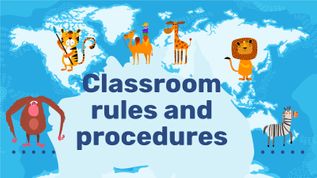 Classroom rules and procedures at emaze Presentation