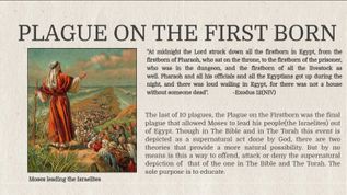 Death of the first born at emaze Presentation