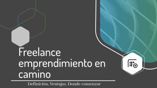 Freelance at emaze Presentation