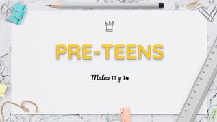 PRE-TEENS at emaze Presentation