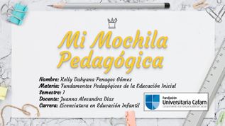 Mi Mochila Pedagógica at emaze Presentation