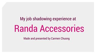 job shadowing at emaze Presentation