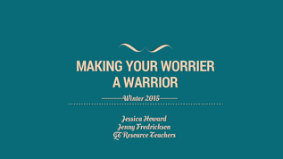 Making Your Worrier a Warrior at emaze Presentation