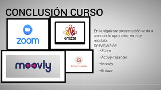 Conclusión Curso at emaze Presentation