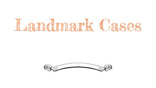 Landmark Cases at emaze Presentation