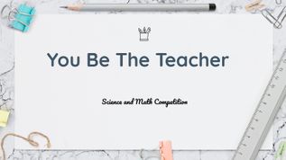 Math and science competition at emaze Presentation
