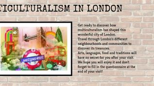 Exhibition on Multiculturalism in London at emaze Presentation