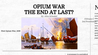 Opium War Presentation at emaze Presentation
