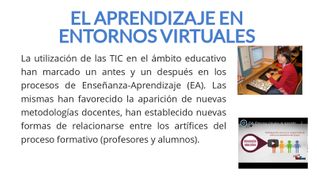 El aprendizaje en entornos virtuales at emaze Presentation