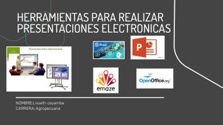 HERRAMIENTAS PARA REALIZAR PRESENTACIONES ELECTRONICAS at emaze Presentation