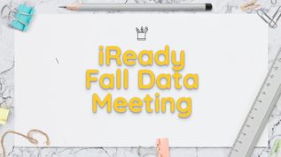 iReady Fall Data Meeting at emaze Presentation