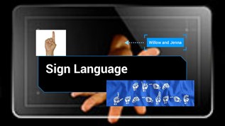 Sign Language at emaze Presentation