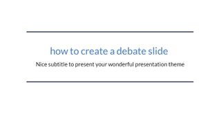 How to create a debate project. at emaze Presentation