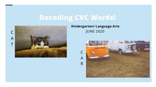 Decoding CVC Words!! at emaze Presentation
