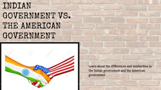 Indian government vs. the american government at emaze Presentation