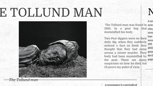 The tollund man at emaze Presentation