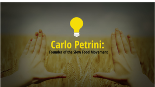 Carlo Petrini at emaze Presentation